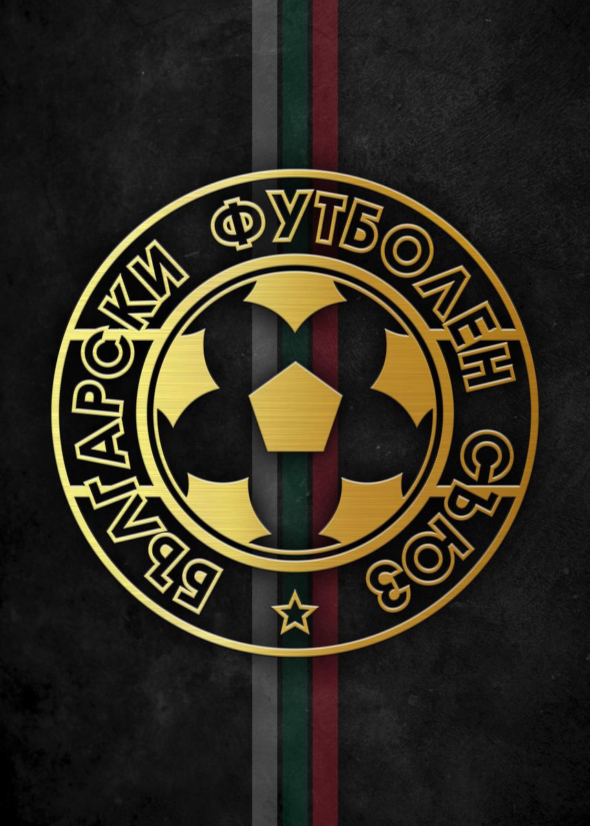 'Bulgaria Football Emblem' Poster, picture, metal print, paint by Ray ...