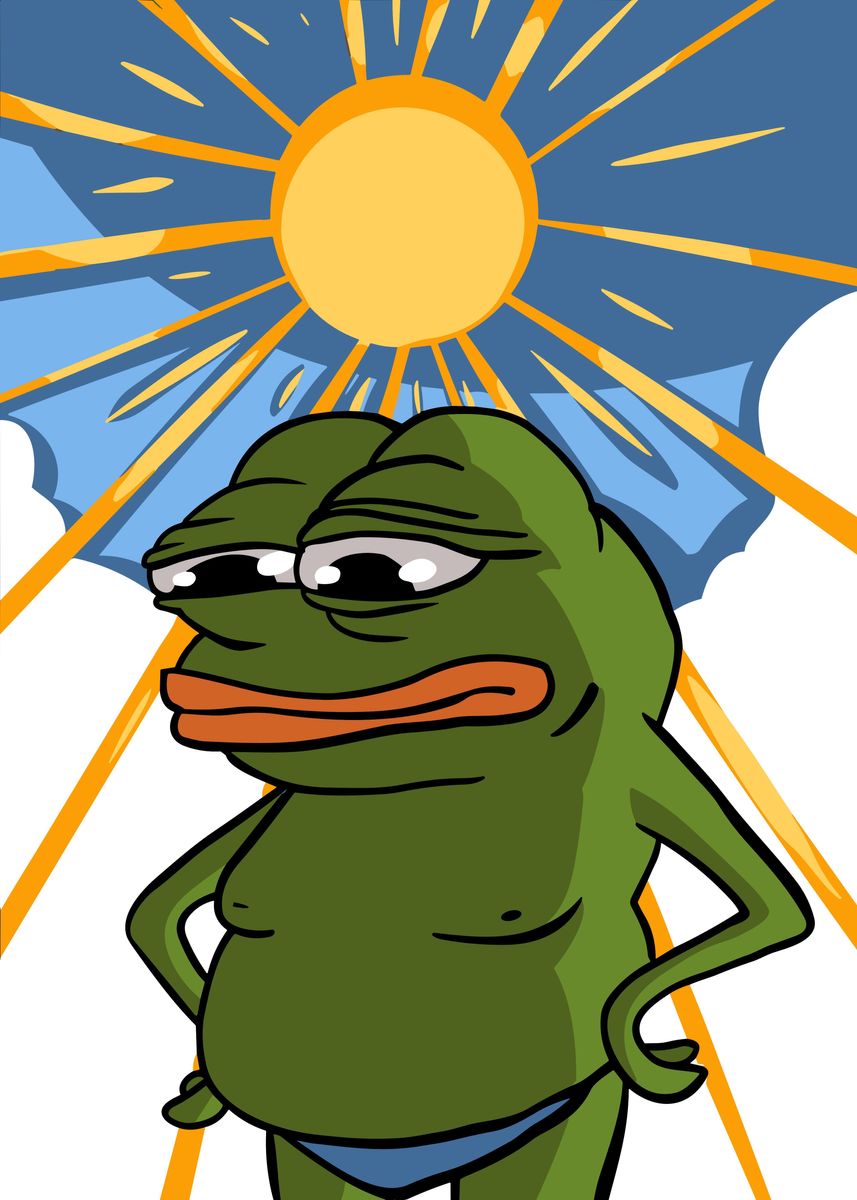 'Pepe' Poster, picture, metal print, paint by F1 Super Car | Displate