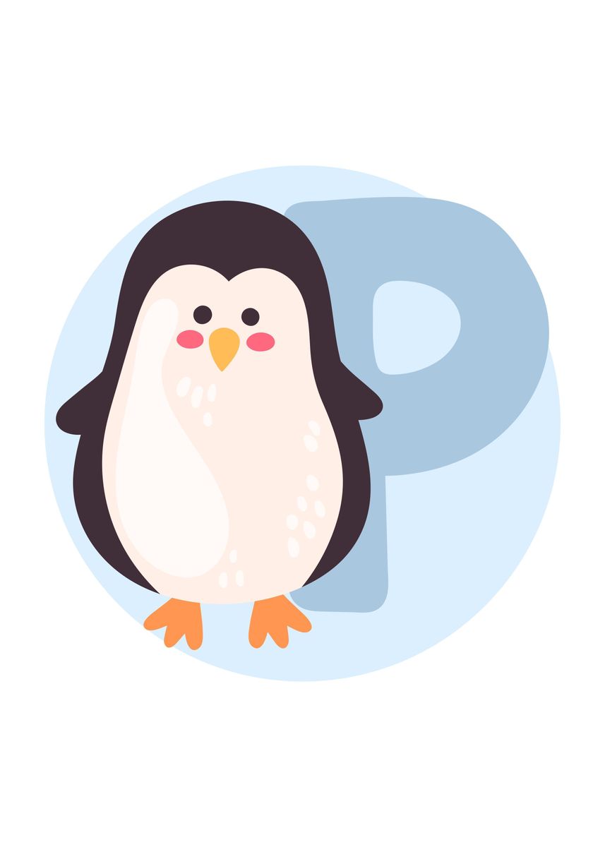 'Alphabet P' Poster, picture, metal print, paint by Dede Wiradinata ...