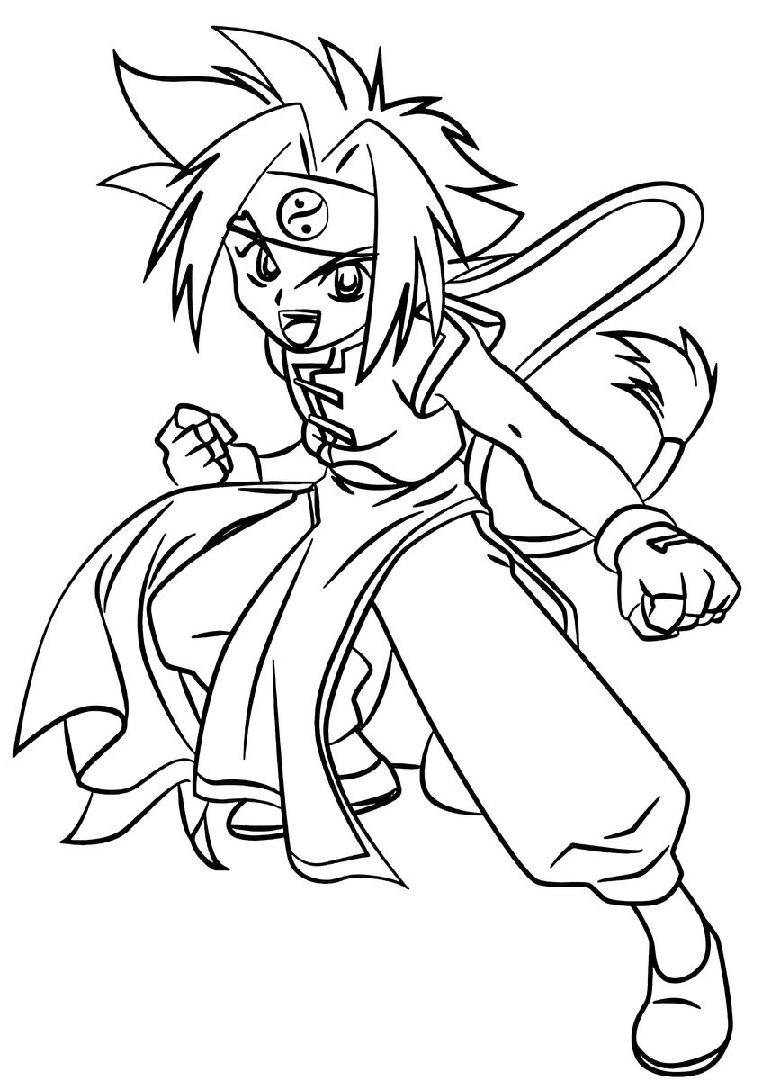 'Beyblade Ray Kon' Poster, picture, metal print, paint by Ze Wiss ...