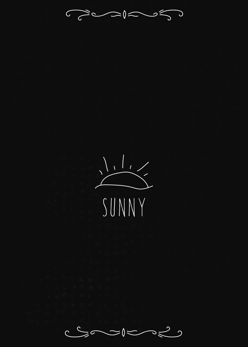 'Sunny' Poster, picture, metal print, paint by Zenden Caparoso | Displate