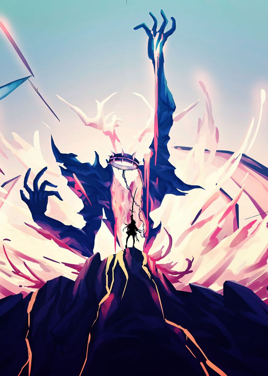 'Arknights surtr gaming' Poster, picture, metal print, paint by Neko a3 ...