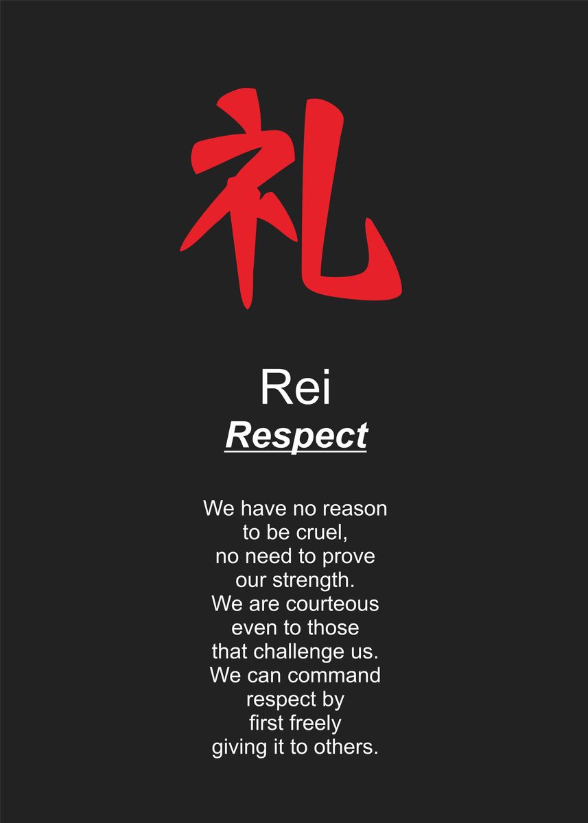 'rei bushido' Poster, picture, metal print, paint by Ratna Mutia Dewi ...