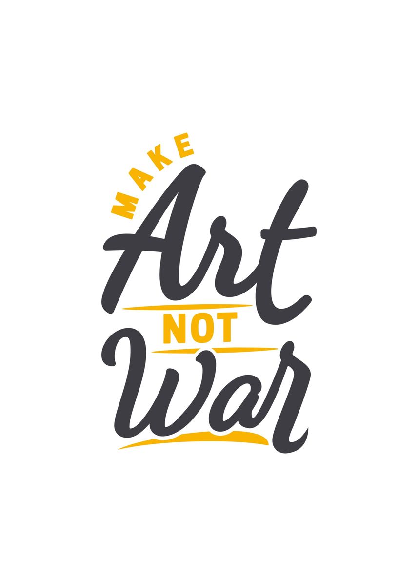 'text art ' Poster, picture, metal print, paint by STRAIGHT | Displate