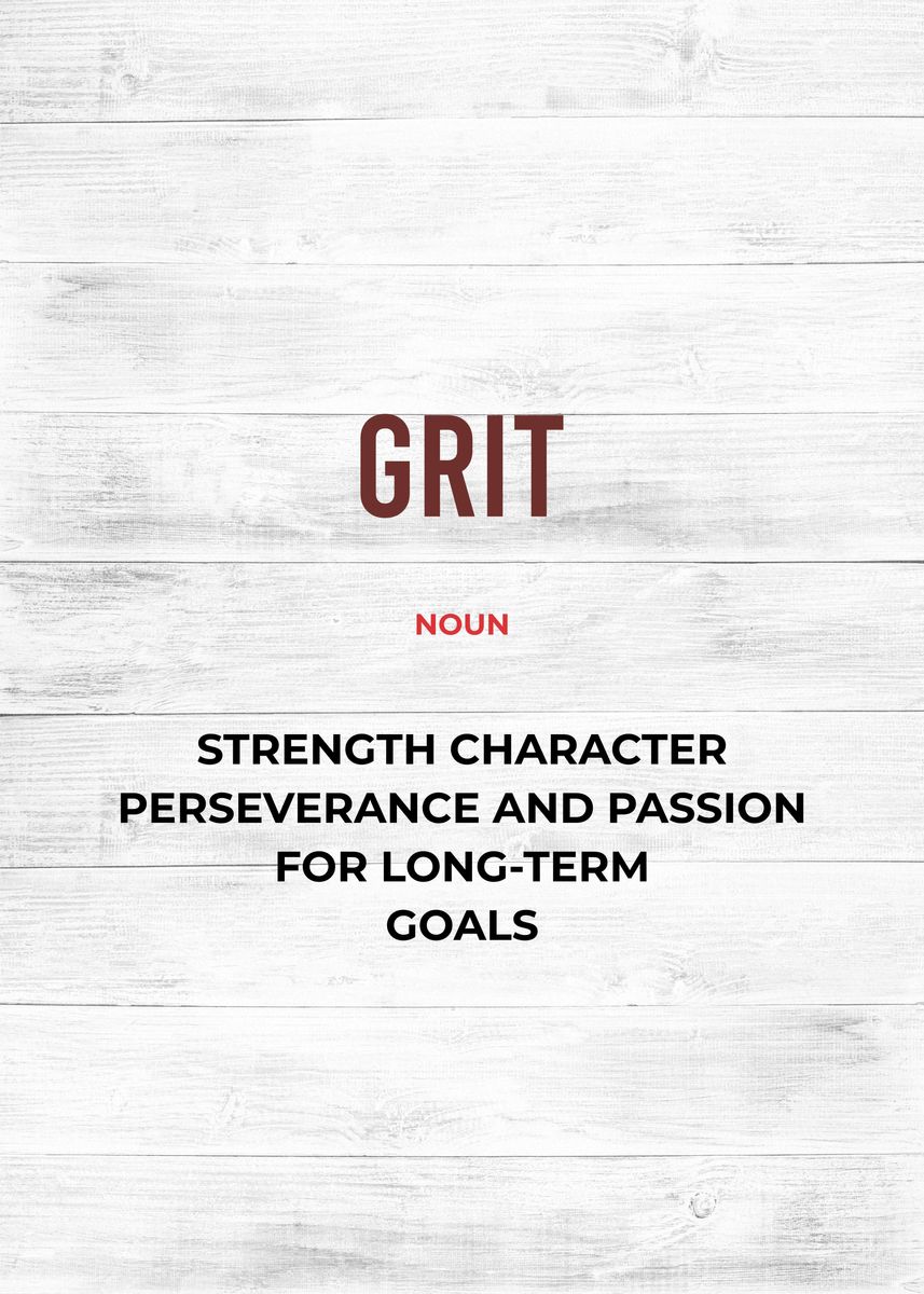 'grit' Poster, picture, metal print, paint by Top Collection Metalic ...
