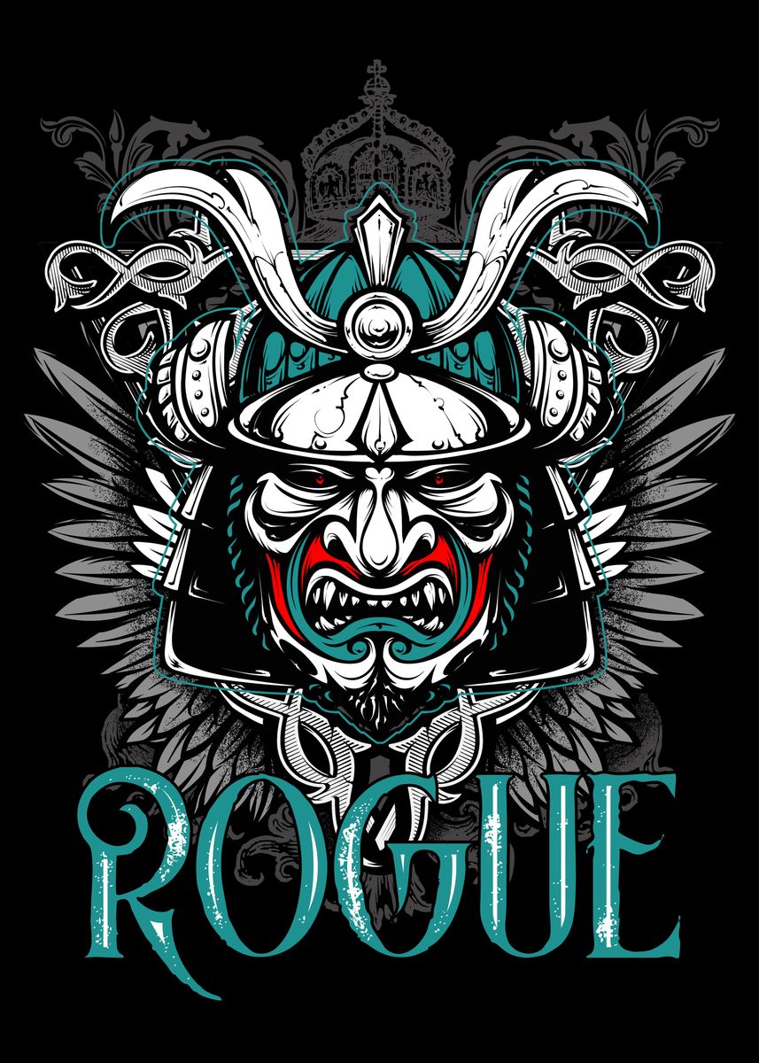 'Rogue DD' Poster by Mark Anderson Martinez | Displate