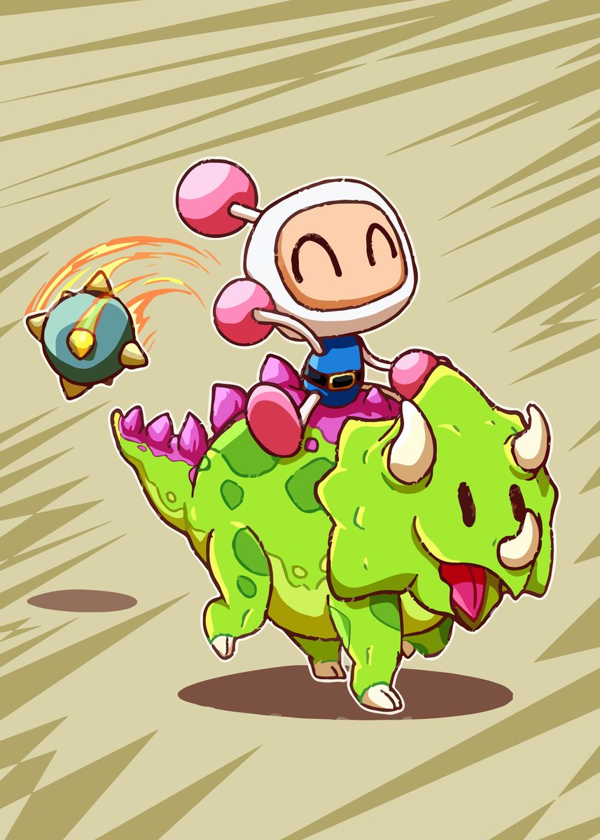 'bomber kid' Poster, picture, metal print, paint by Justine Lynn | Displate