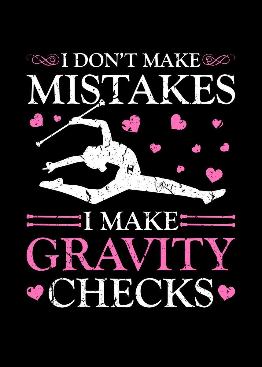 'Batons Twirling Funny' Poster by HumbaHarry Geitner | Displate