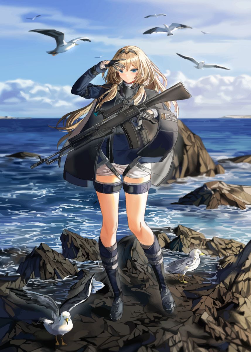 'Girls Frontline' Poster, picture, metal print, paint by The Lord ...