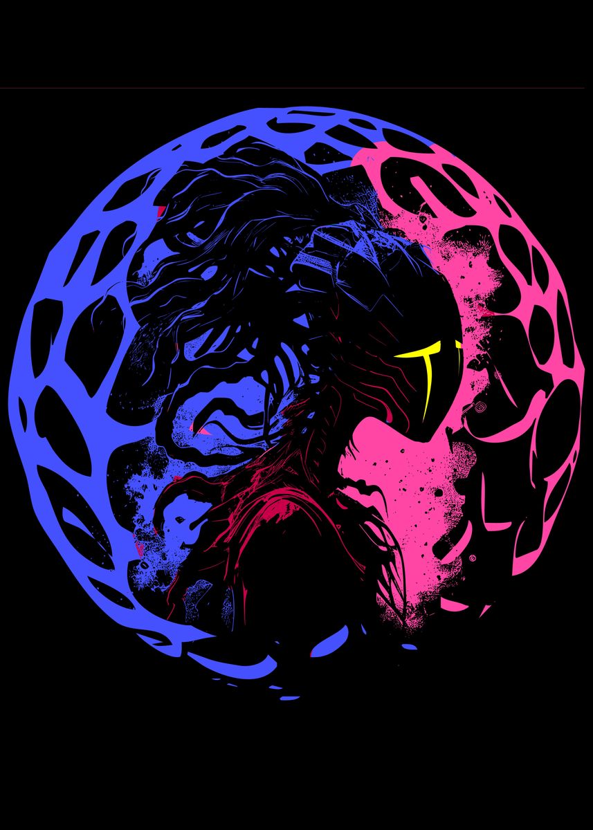 'Aliens And Invaders ' Poster, picture, metal print, paint by Ilya ...