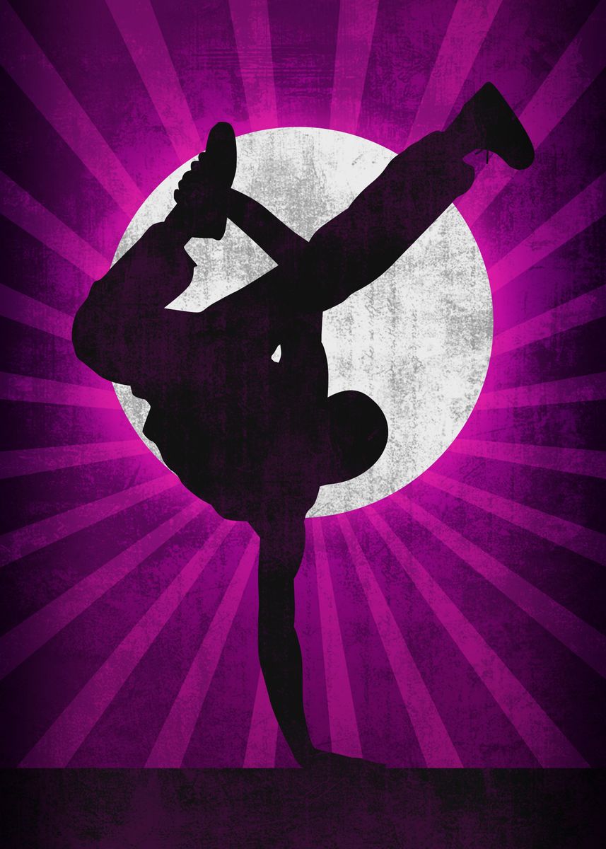 'Dance V2' Poster, picture, metal print, paint by Art Fundamentals ...