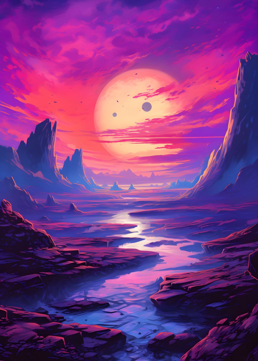 'Outer Space' Poster by Qreative | Displate
