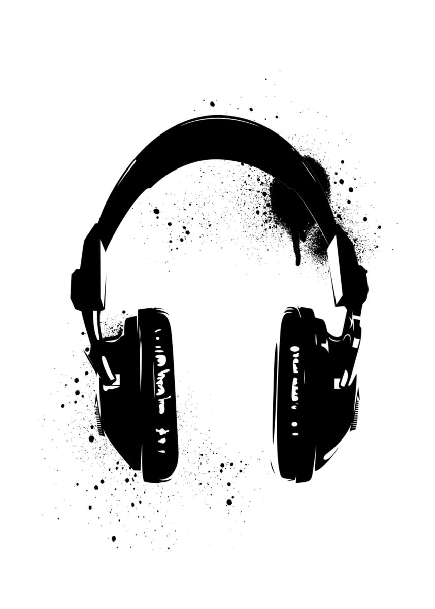 'Airphone ' Poster, picture, metal print, paint by DIMS | Displate