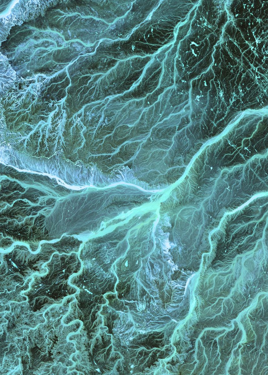 'An Aerial View' Poster, picture, metal print, paint by daiichi shizuno ...