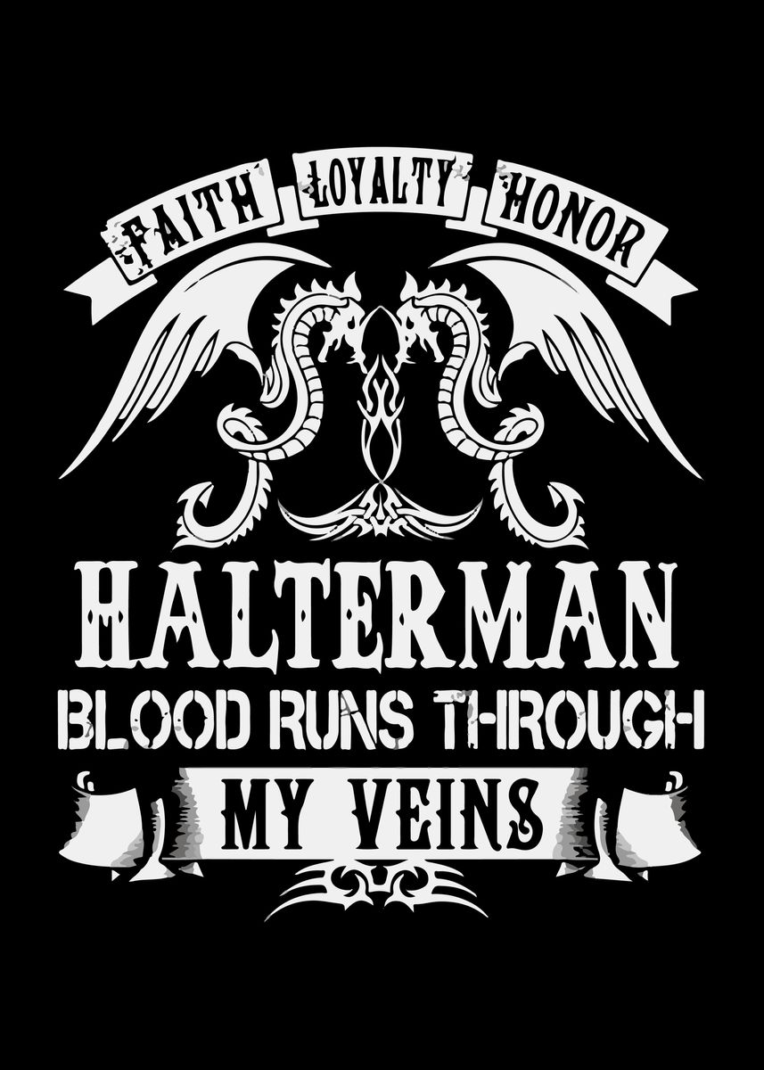 'Faith Loyalty honnor' Poster, picture, metal print, paint by BluePR0 ...