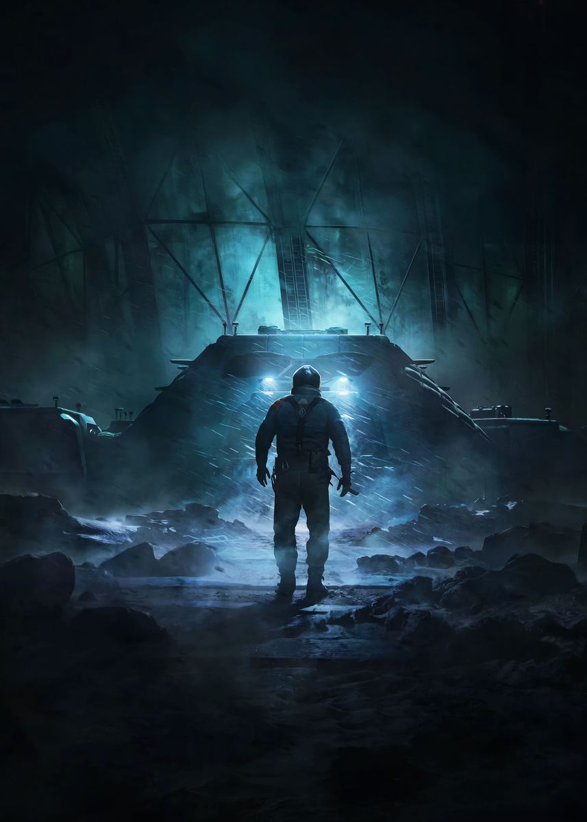 'Fort SOlis' Poster, picture, metal print, paint by Stu Pidroid | Displate