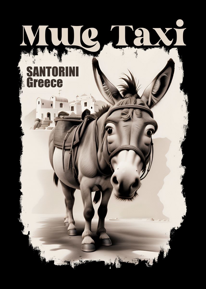 'Mule Taxi' Poster, picture, metal print, paint by Muhammad Rizal syah ...