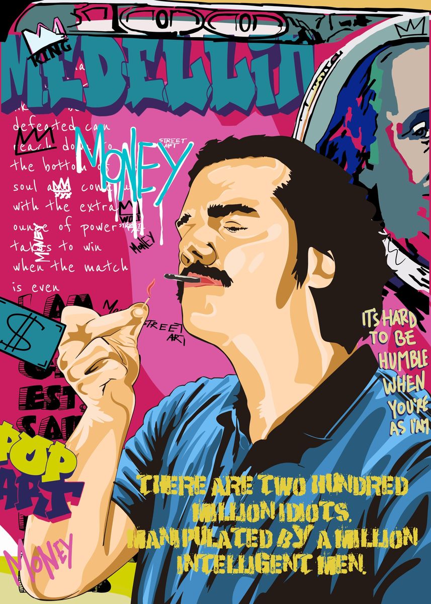 'Graffiti pop art style' Poster, picture, metal print, paint by Mild ...