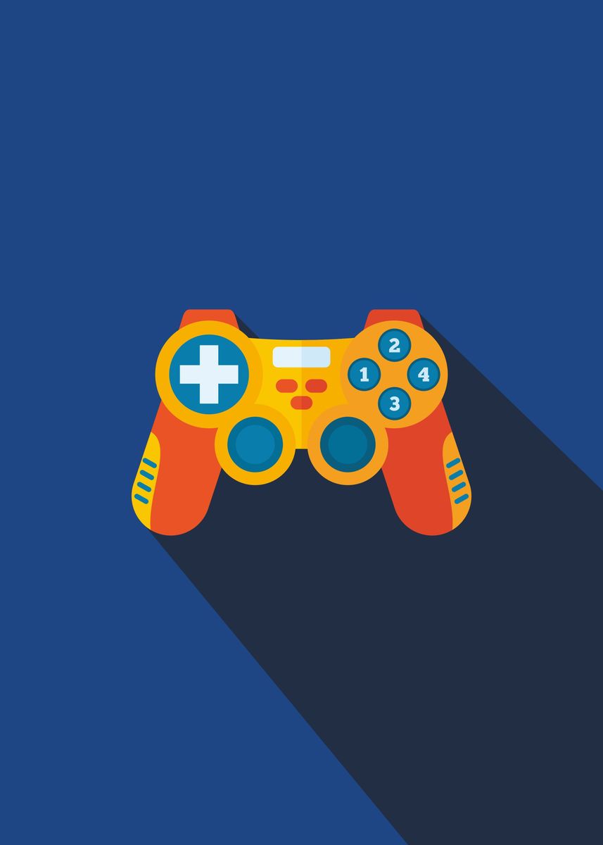 'Gaming Zone' Poster, picture, metal print, paint by Doublede Design ...