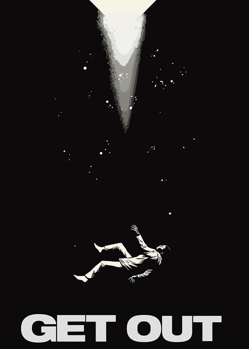 'Get out' Poster, picture, metal print, paint by Dickie77 | Displate