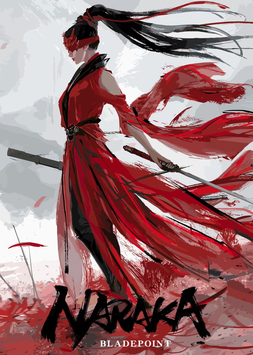 'Naraka Bladepoint' Poster, picture, metal print, paint by Jennie Kim ...