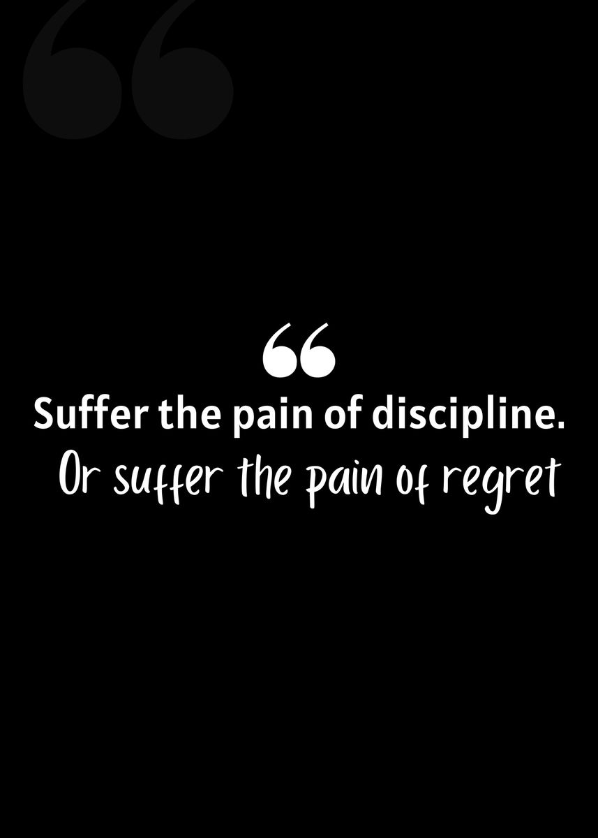 ' Suffer the pain ' Poster by teehowa timlset | Displate