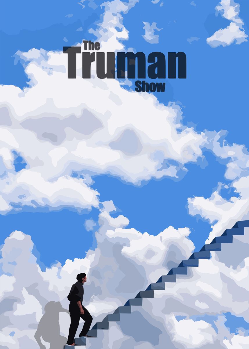 'The truman show' Poster, picture, metal print, paint by Dickie77 ...