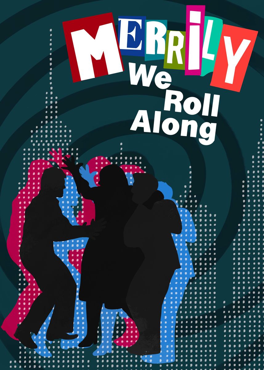 'Merrily We Roll Along NYC' Poster, picture, metal print, paint by ...