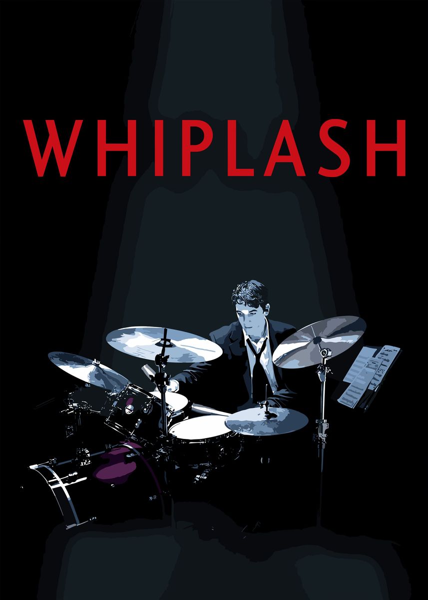 'Whiplash' Poster, picture, metal print, paint by Dickie77 | Displate