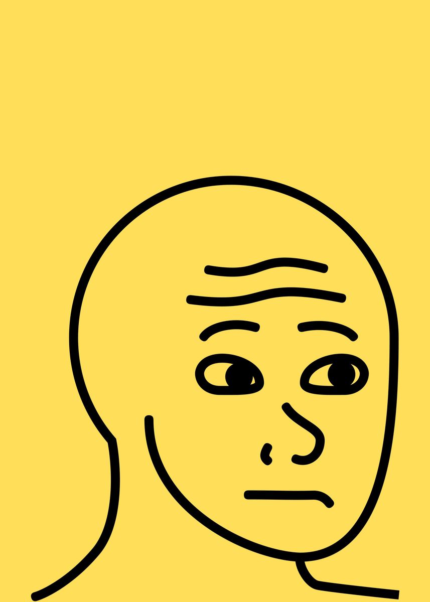 'Funny Meme' Poster, picture, metal print, paint by Trending ...