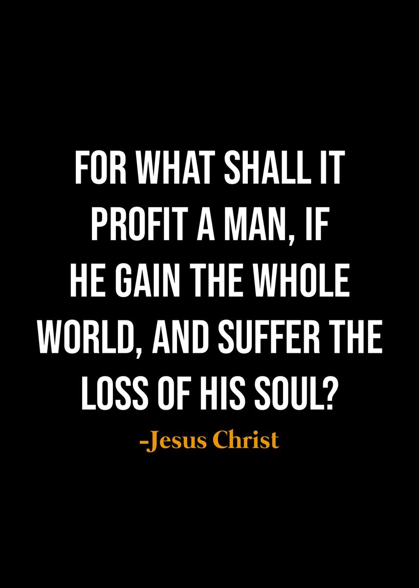 'Jesus Christ quotes ' Poster, picture, metal print, paint by Twenty ...