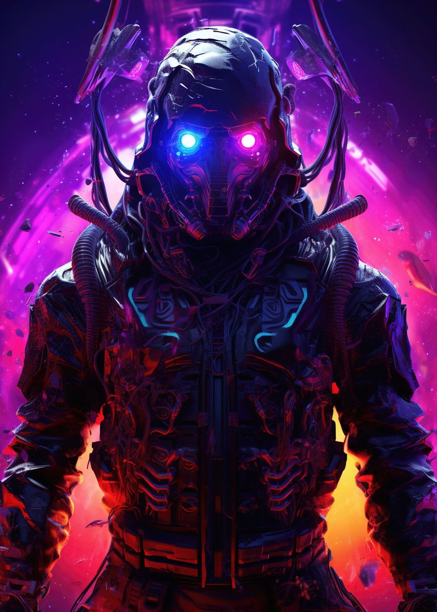 'Bionic Beyond' Poster, picture, metal print, paint by Senja Kolesnyk ...