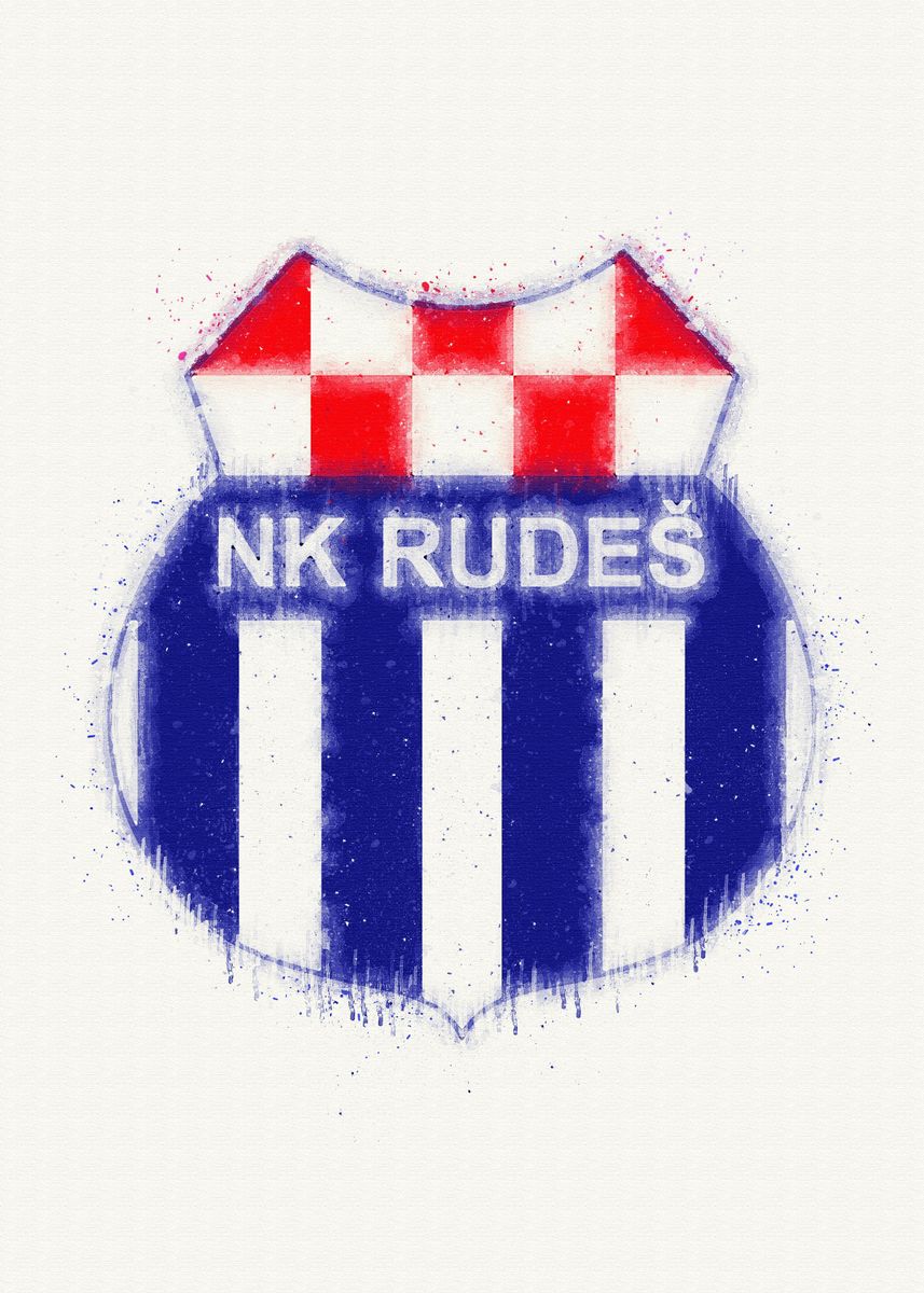 'NK Rudes Poster' Poster, picture, metal print, paint by RobertHall ...