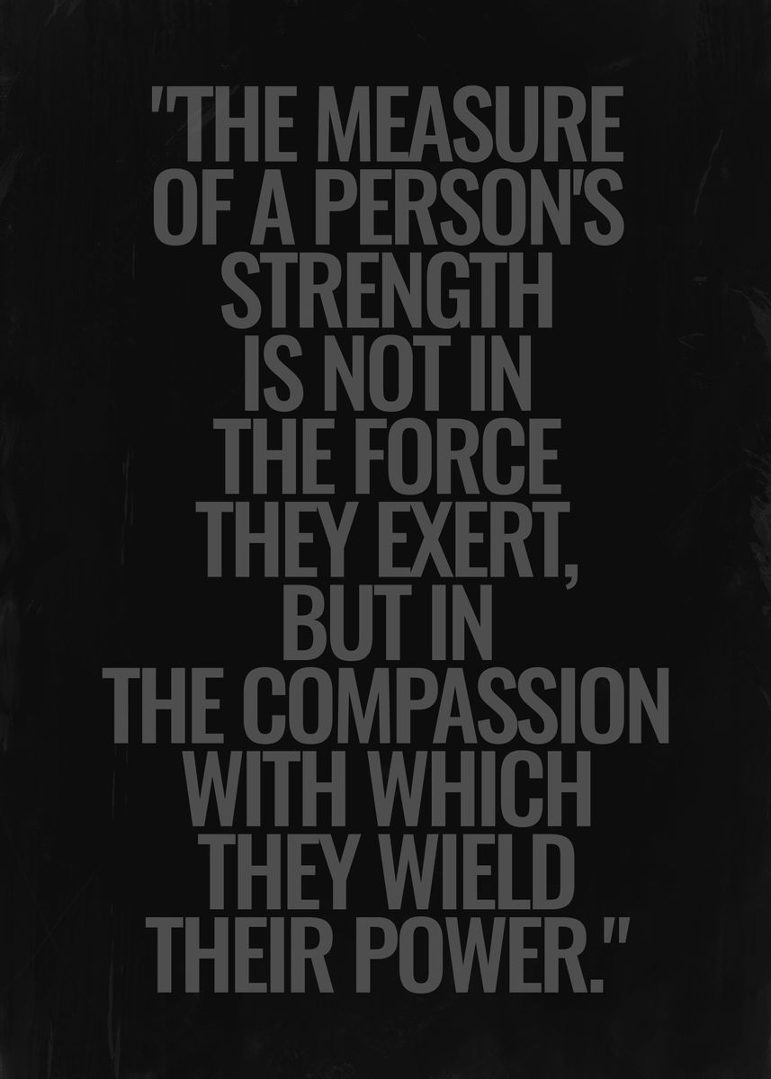 'Quotes about Power' Poster by WiseWordsWonders | Displate