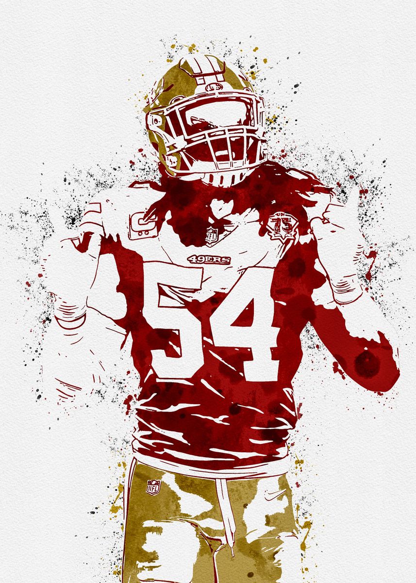 'Fred Warner' Poster, picture, metal print, paint by Paul C. Lane ...