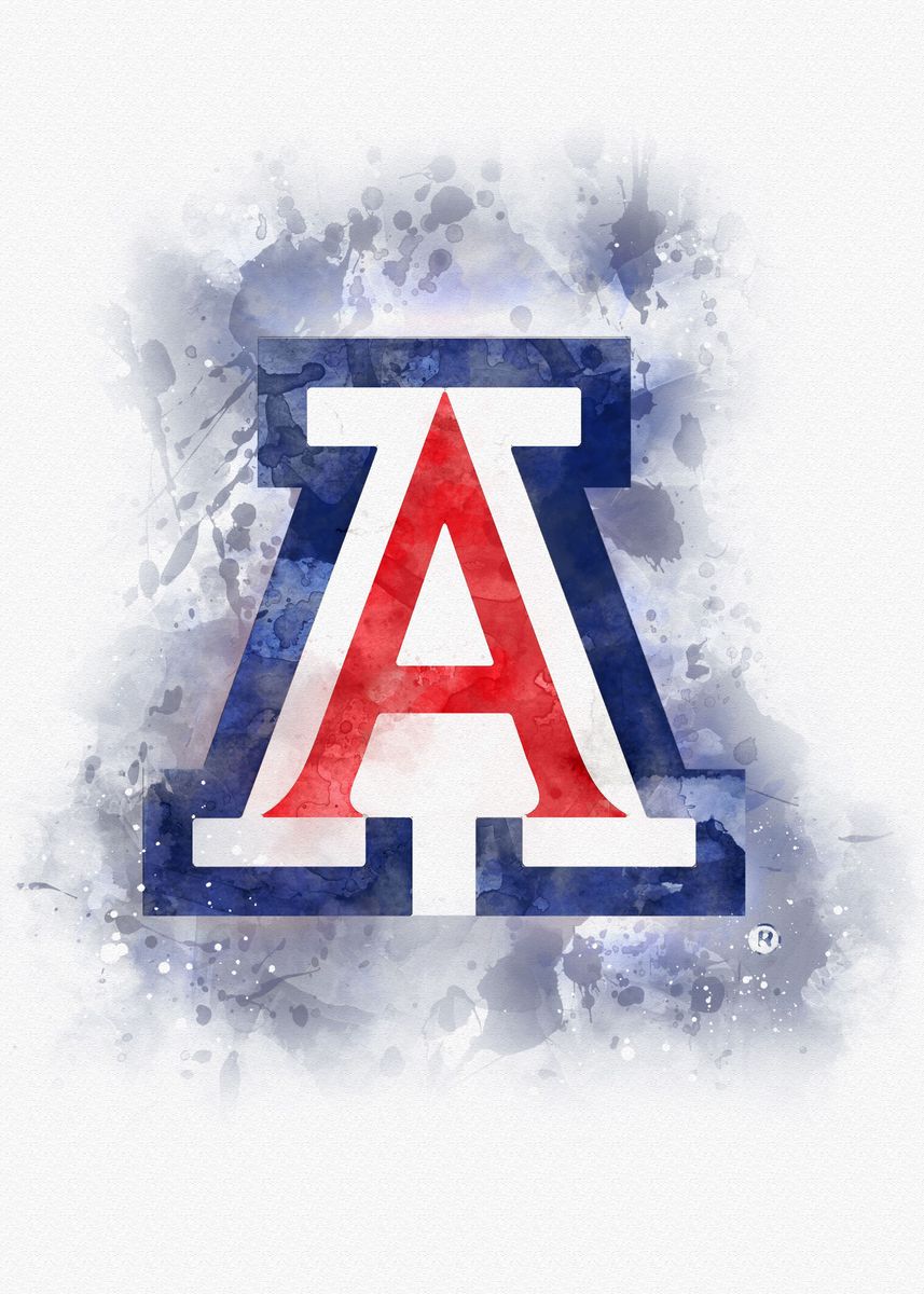 'Arizona Wildcats Football' Poster, picture, metal print, paint by ...