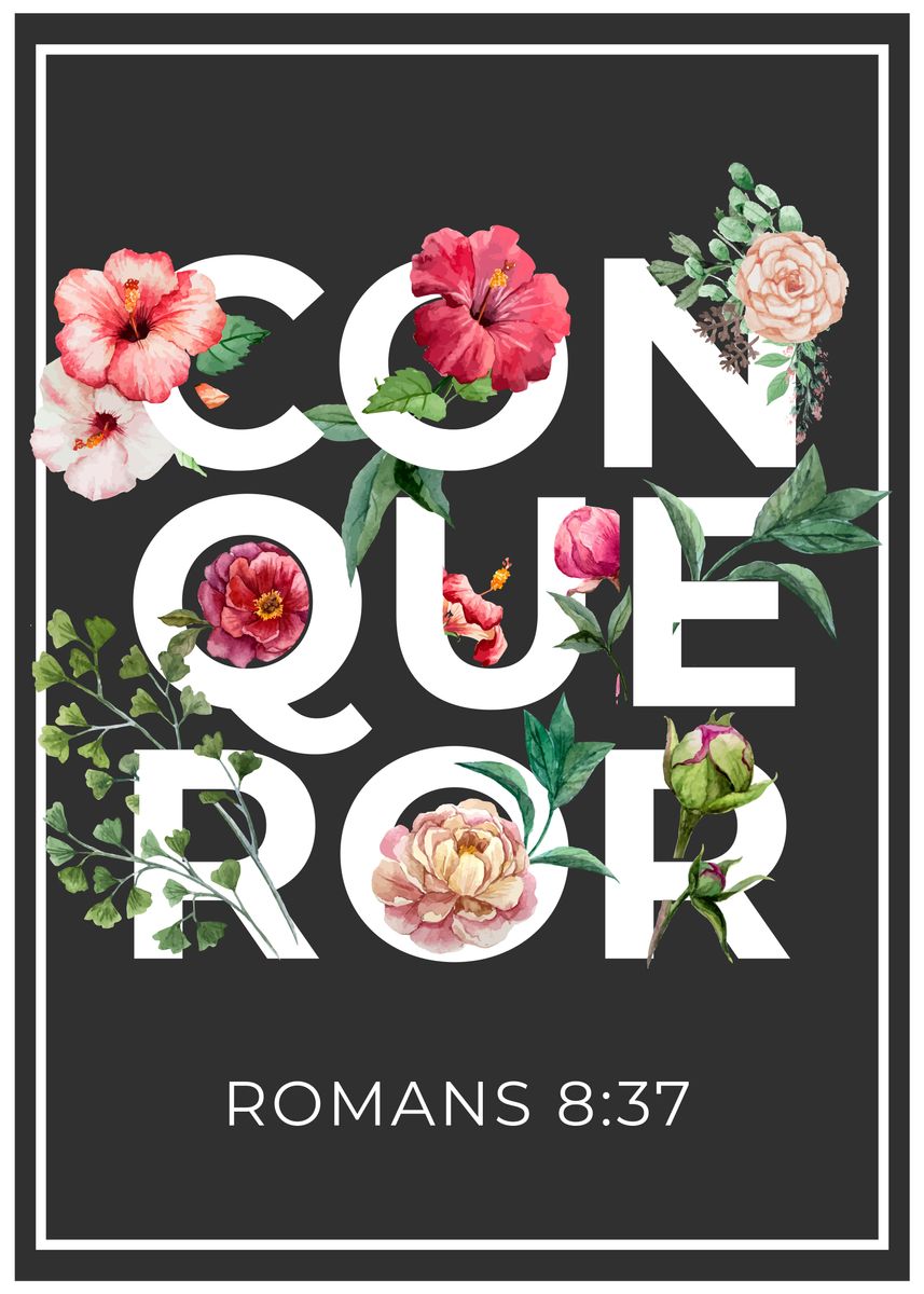 'Conquer Romans' Poster by Mark Anderson Martinez | Displate