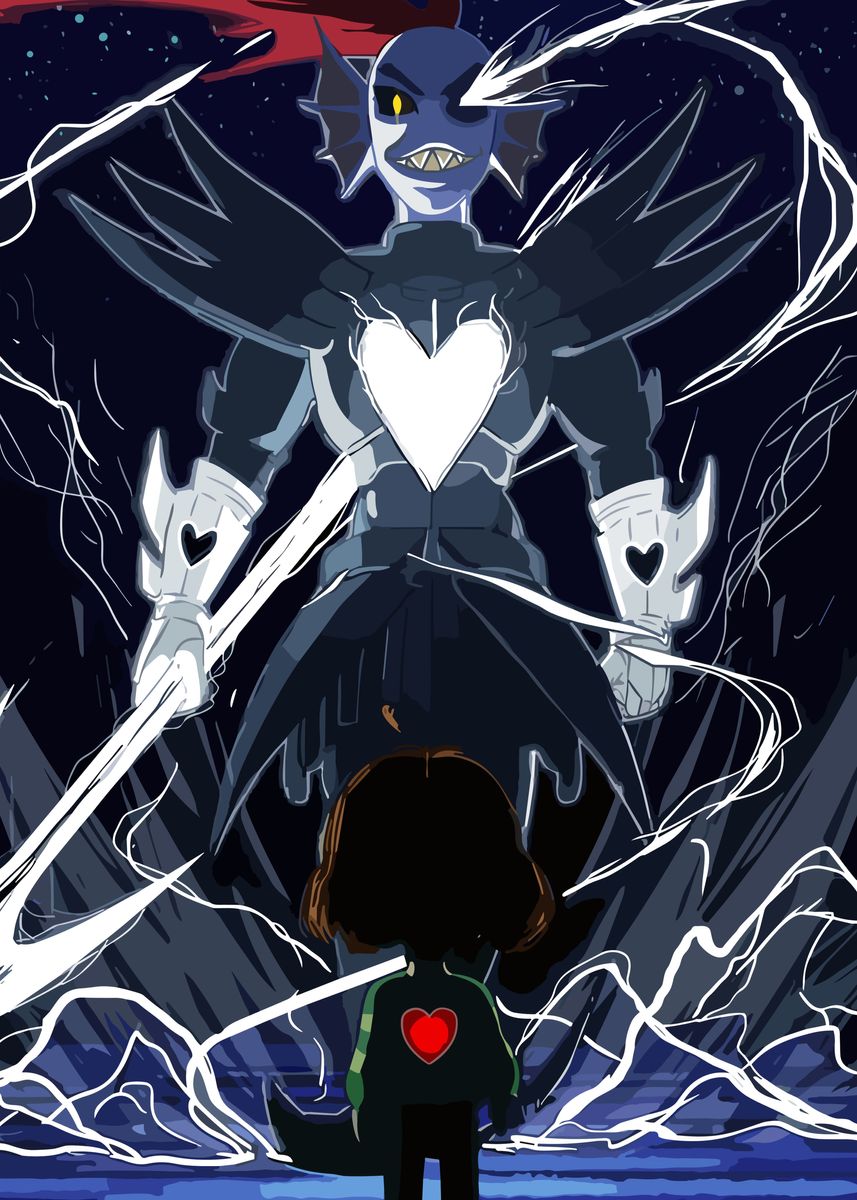 'Undertale Game ' Poster, picture, metal print, paint by PRAM ON FIRE ...