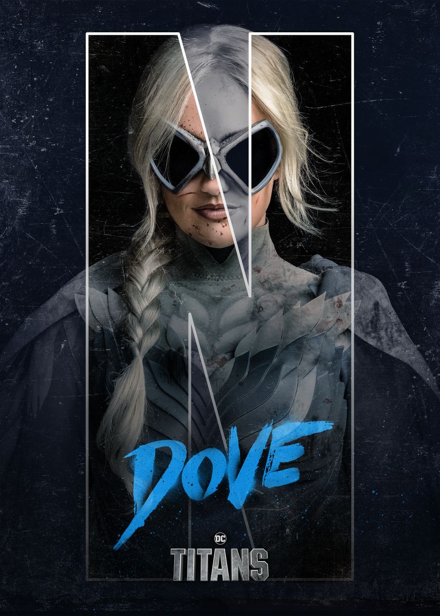 'Dove' Poster, picture, metal print, paint by DC Comics | Displate