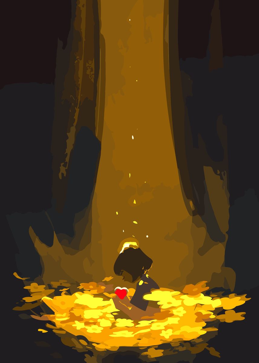 'Undertale Game Art' Poster, picture, metal print, paint by PRAM ON ...