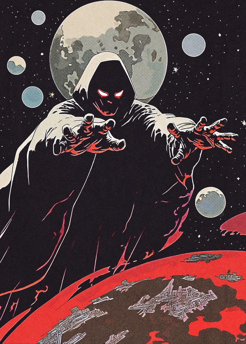 'Ghost Space' Poster by Coffee Design | Displate