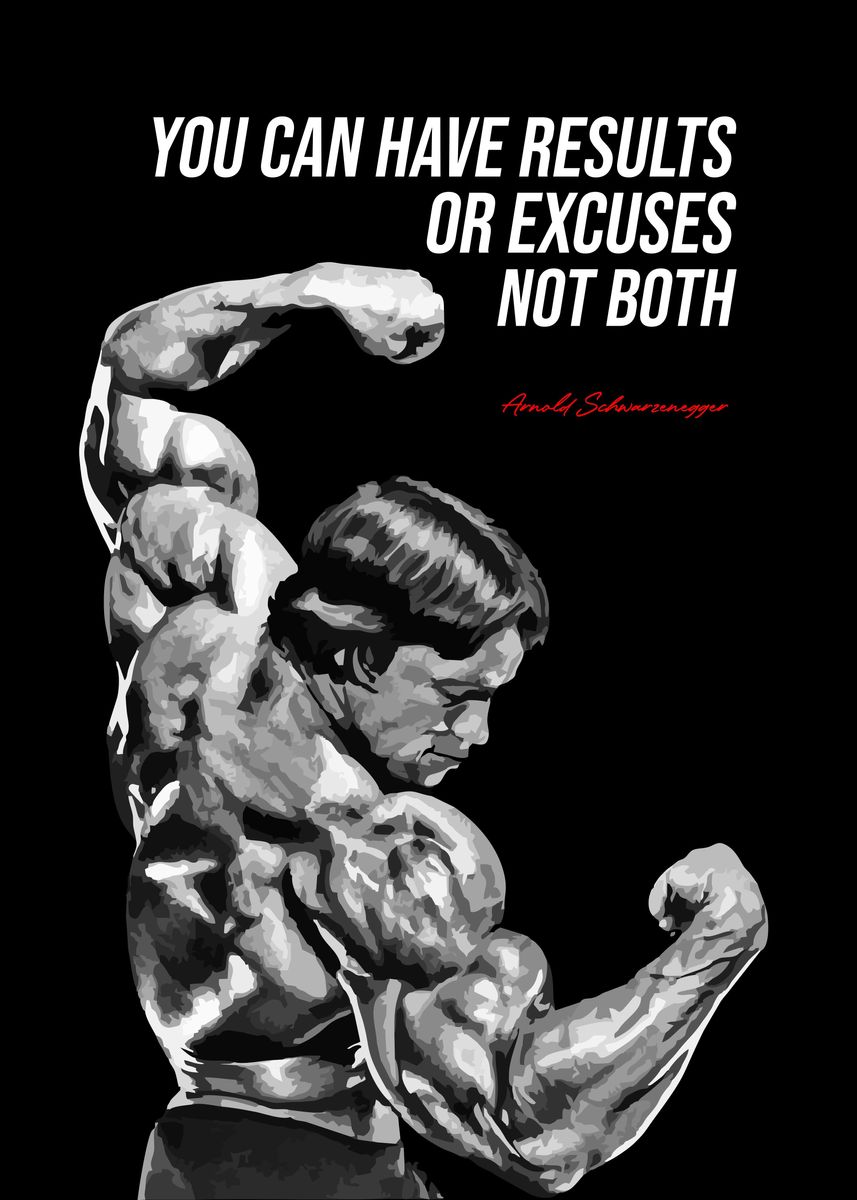 'Arnold Schwarzenegger quot' Poster, picture, metal print, paint by ...
