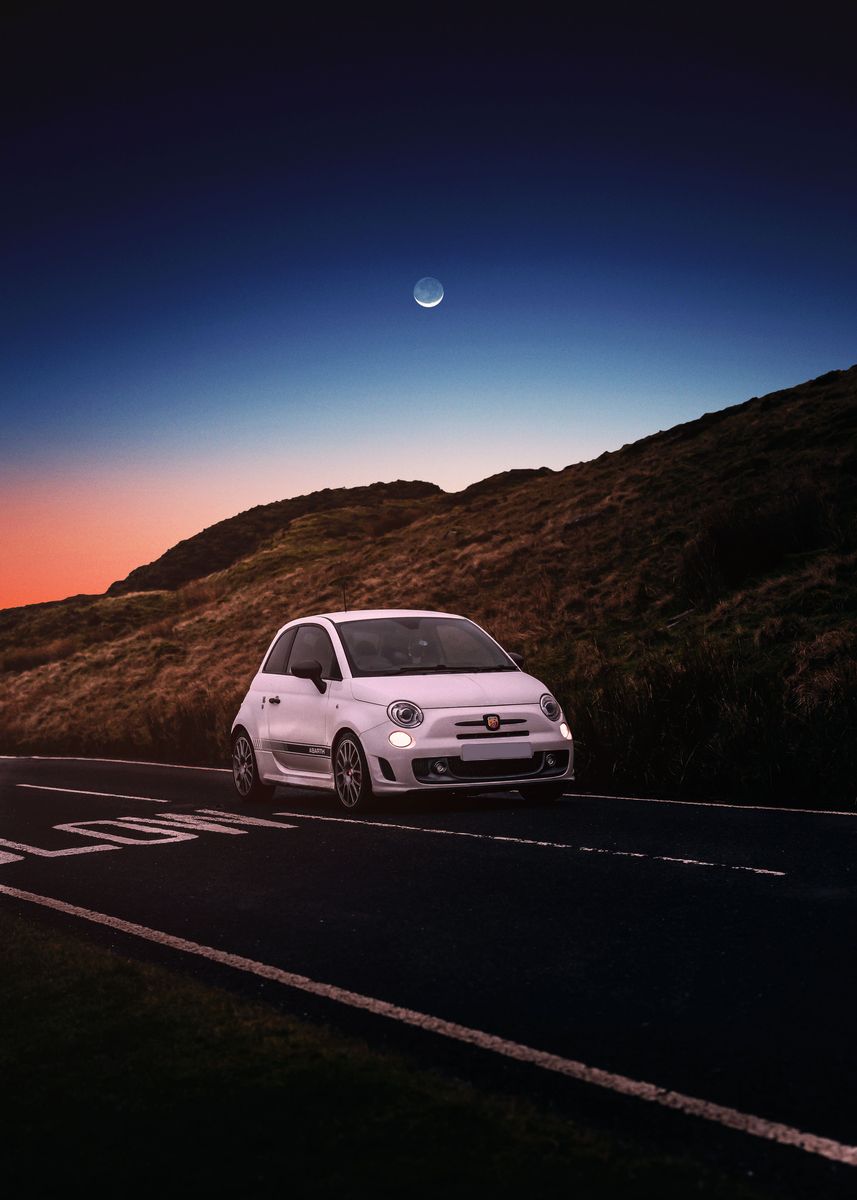 'Driving in the Morning' Poster by Arizrab | Displate