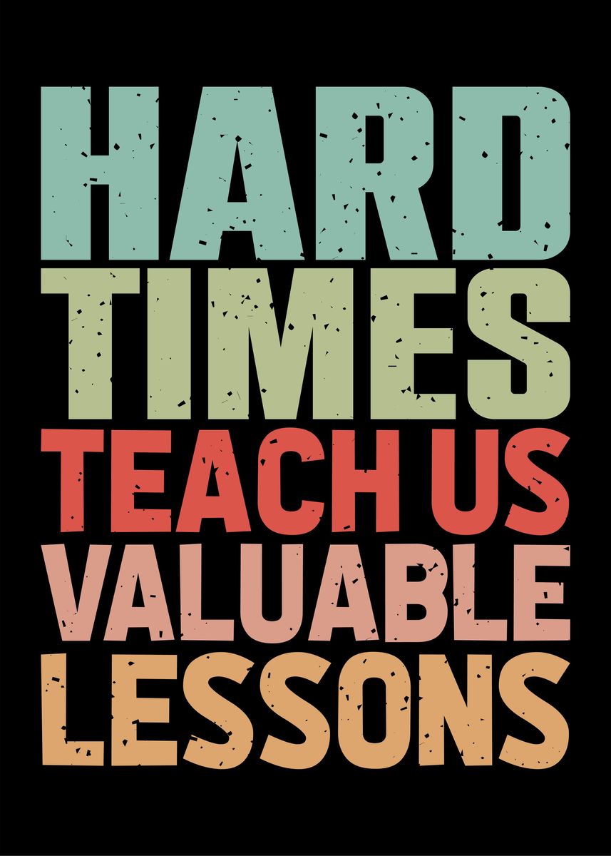 'Motivational Vintage' Poster, picture, metal print, paint by Trending ...
