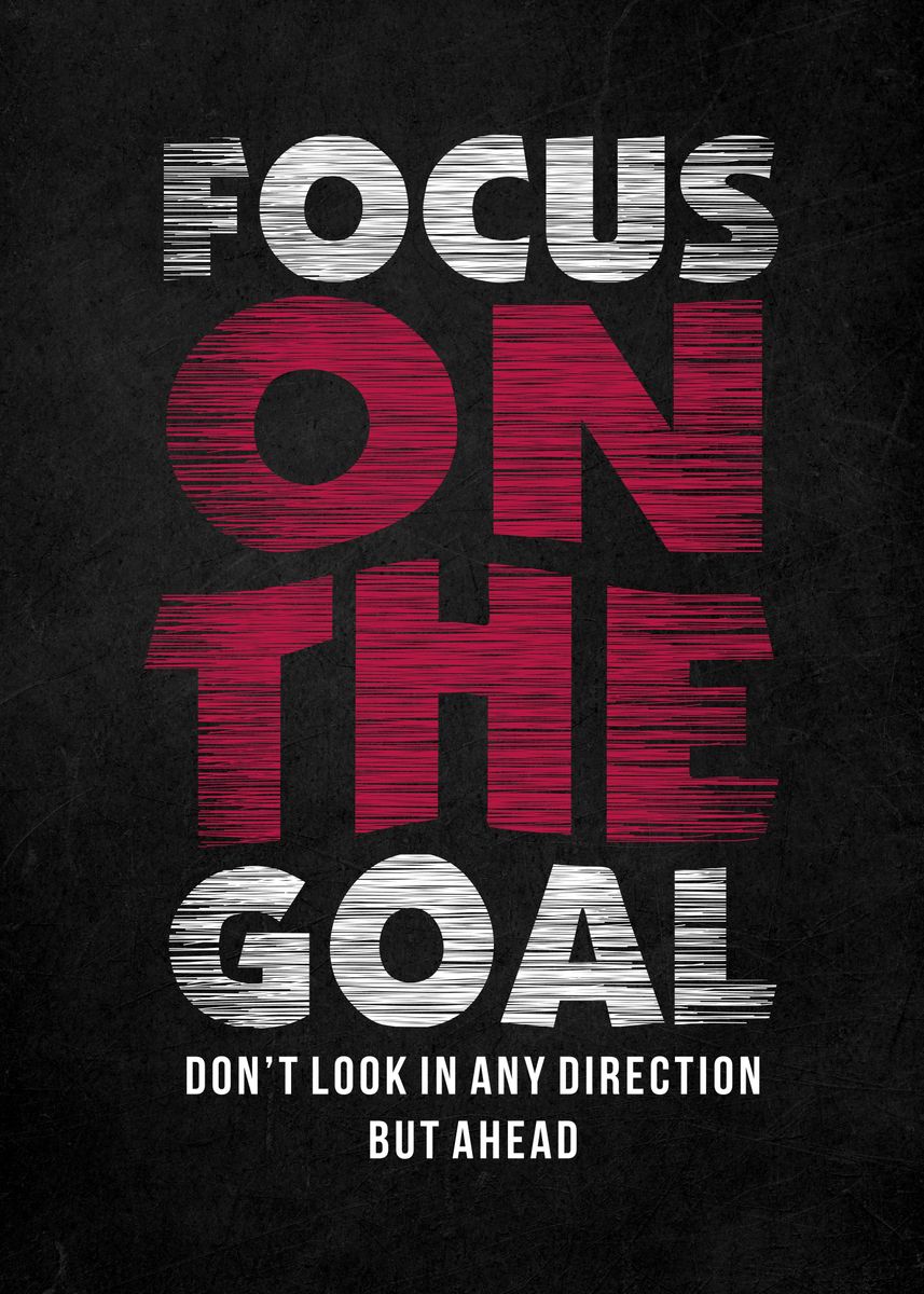 'Motivation Quote Text Art' Poster by Art Quote | Displate