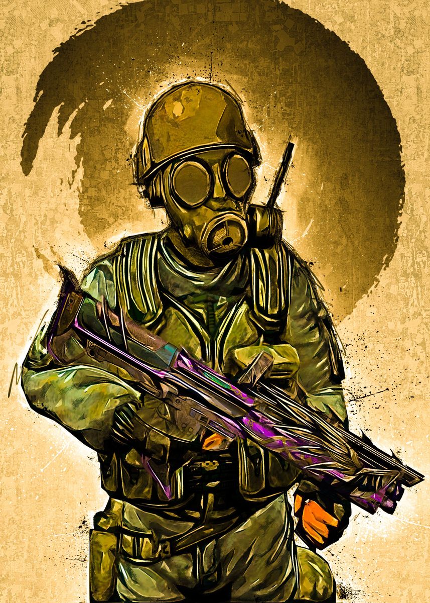 'army artwork fanart' Poster, picture, metal print, paint by Juan lee ...