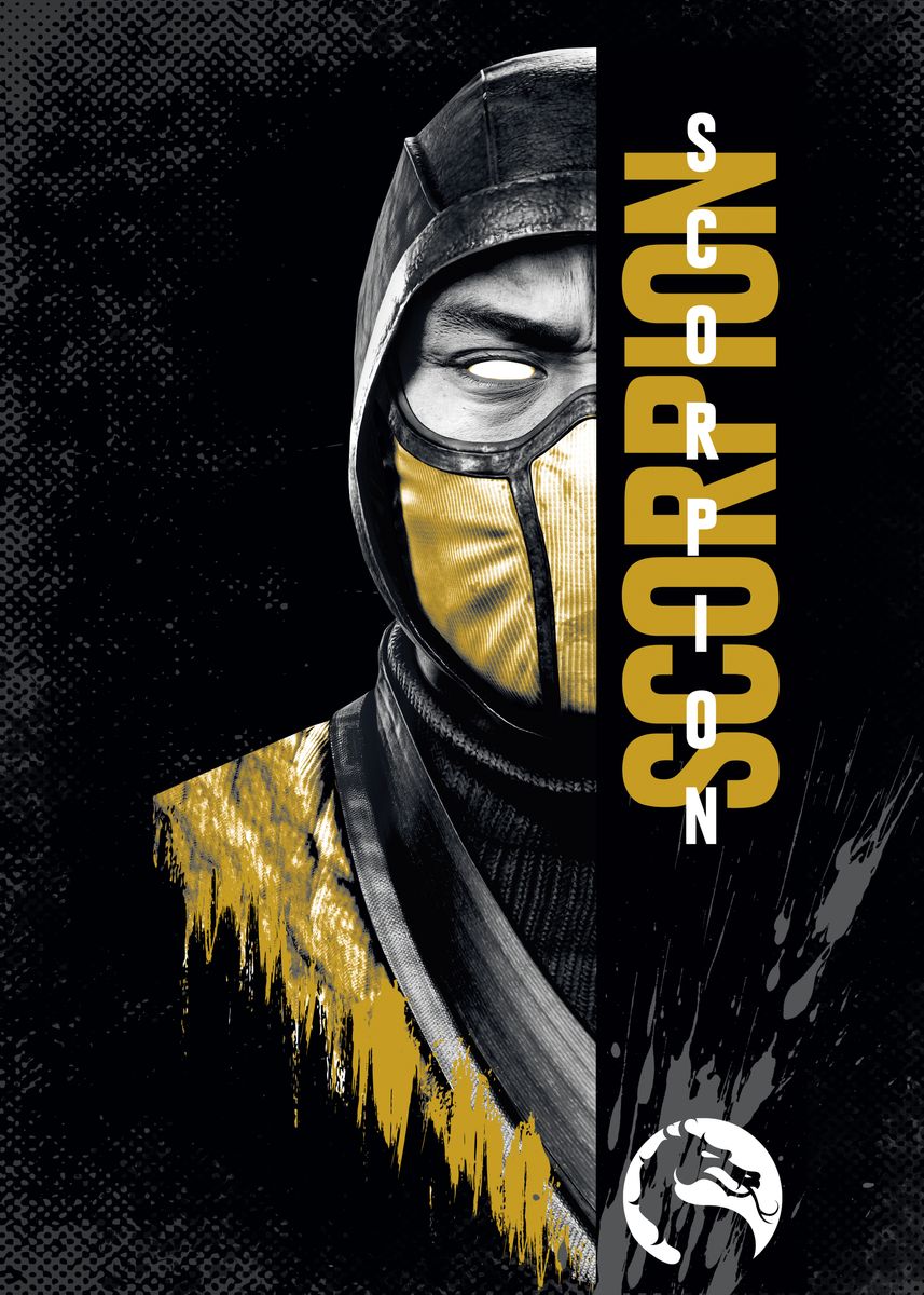 'Hanzo Hasashi' Poster, picture, metal print, paint by Mortal Kombat ...