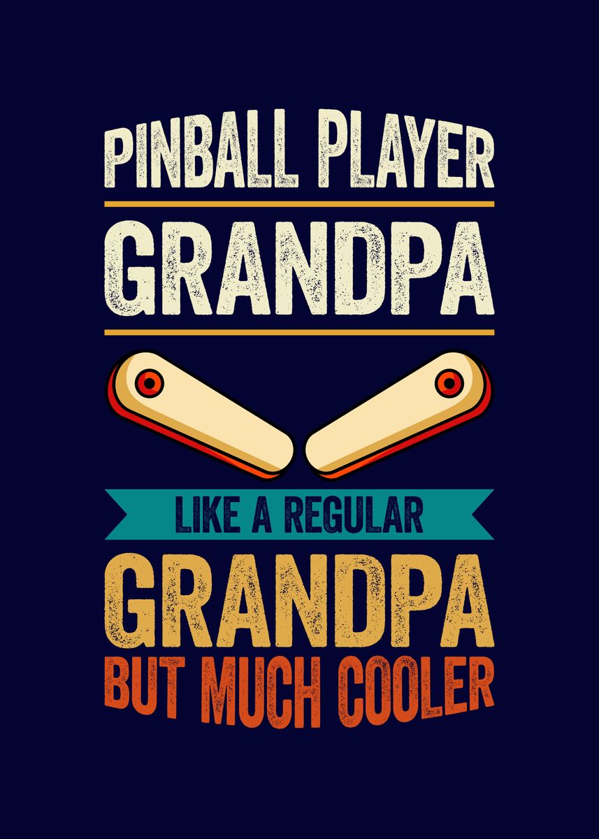 'Pinball Table Pinball' Poster, picture, metal print, paint by MzumO ...