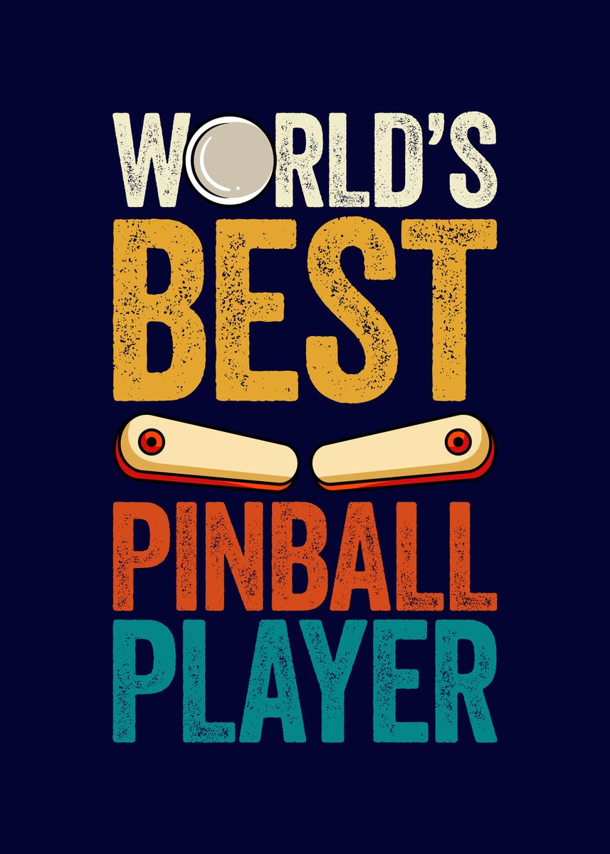 'Pinball Table Pinball' Poster by MzumO | Displate