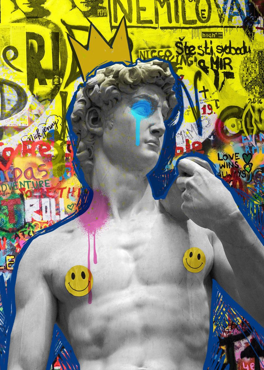 'Punk Rock collage' Poster, picture, metal print, paint by Tom Cage ...